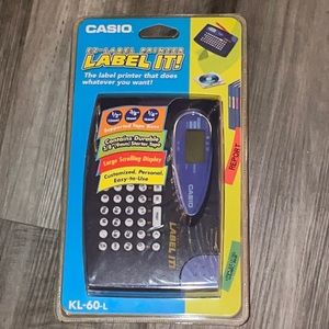Casio | Other | New Casio Label It Compact Label System Printer Teacher ...